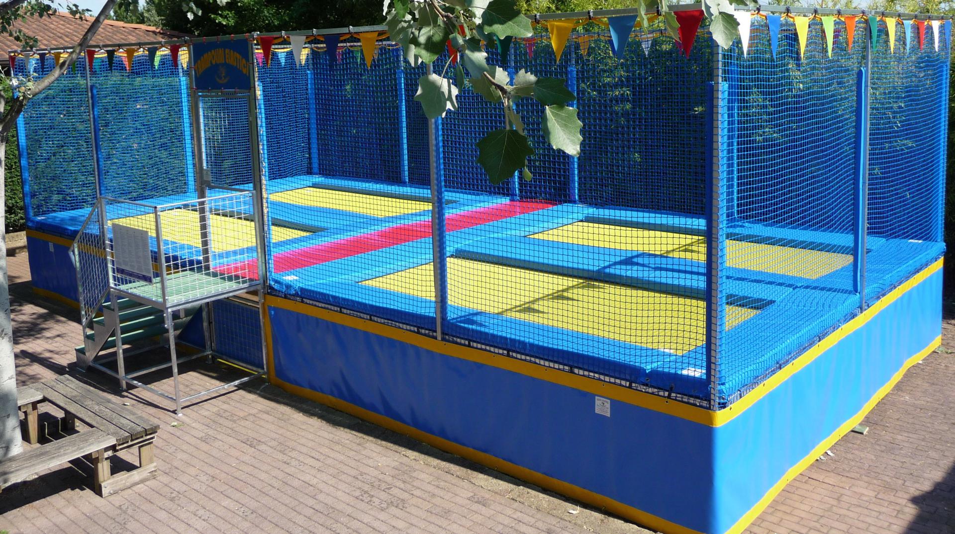 Vente de trampolines professionnels