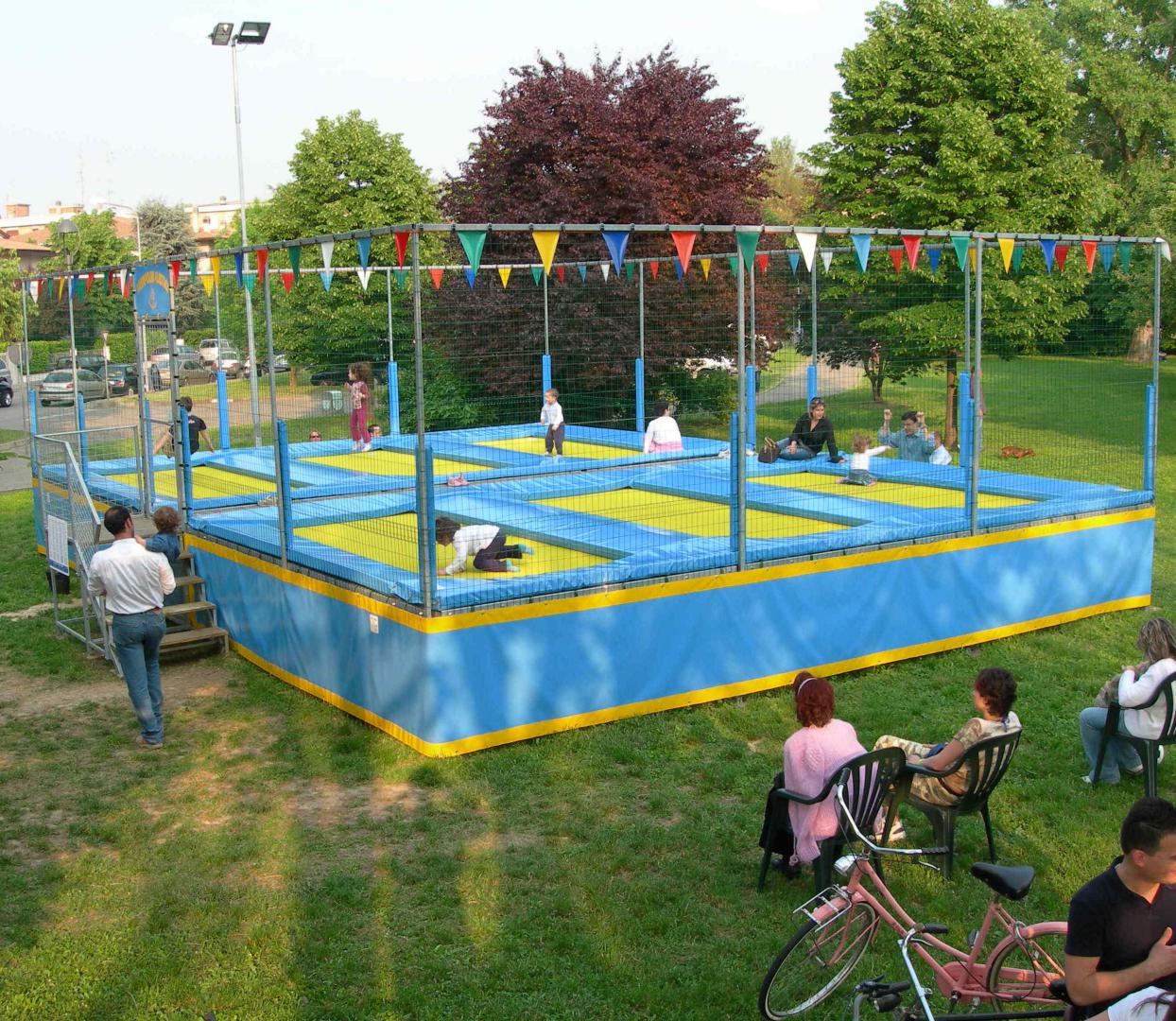 Vente de trampolines professionnels