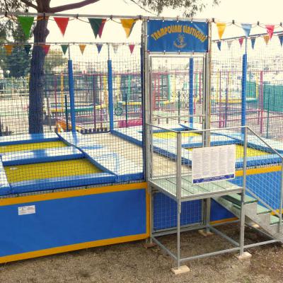 Vente de trampolines professionnels