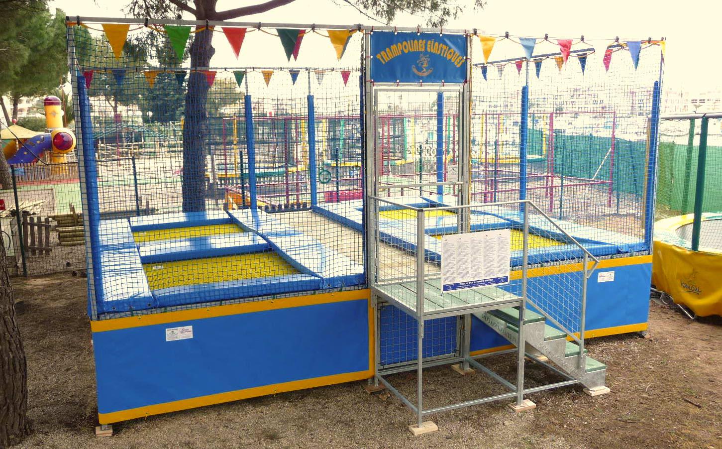 Vente de trampolines professionnels