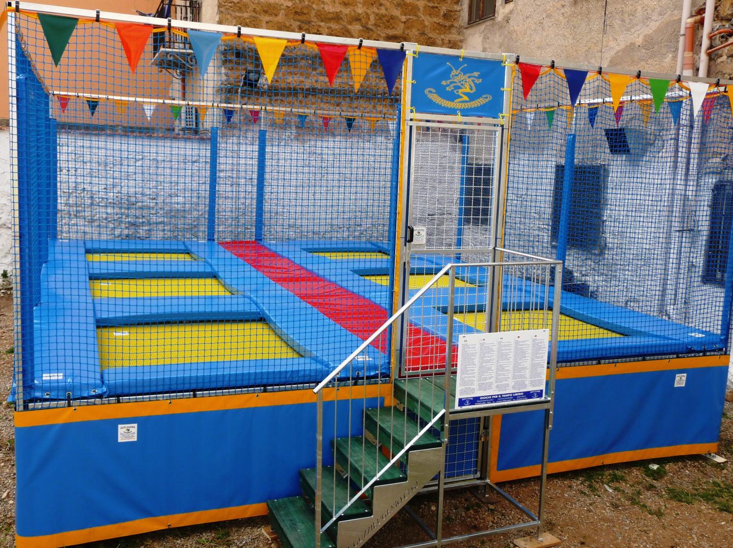 Vente de trampolines professionnels
